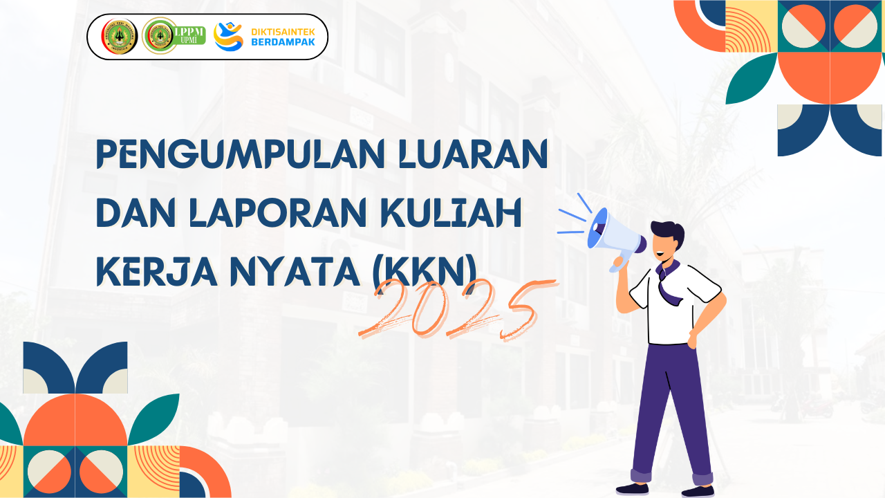 Informasi Pengumpulan Laporan & Luaran KKN 2025 - LPPM - Universitas PGRI Mahadewa Indonesia